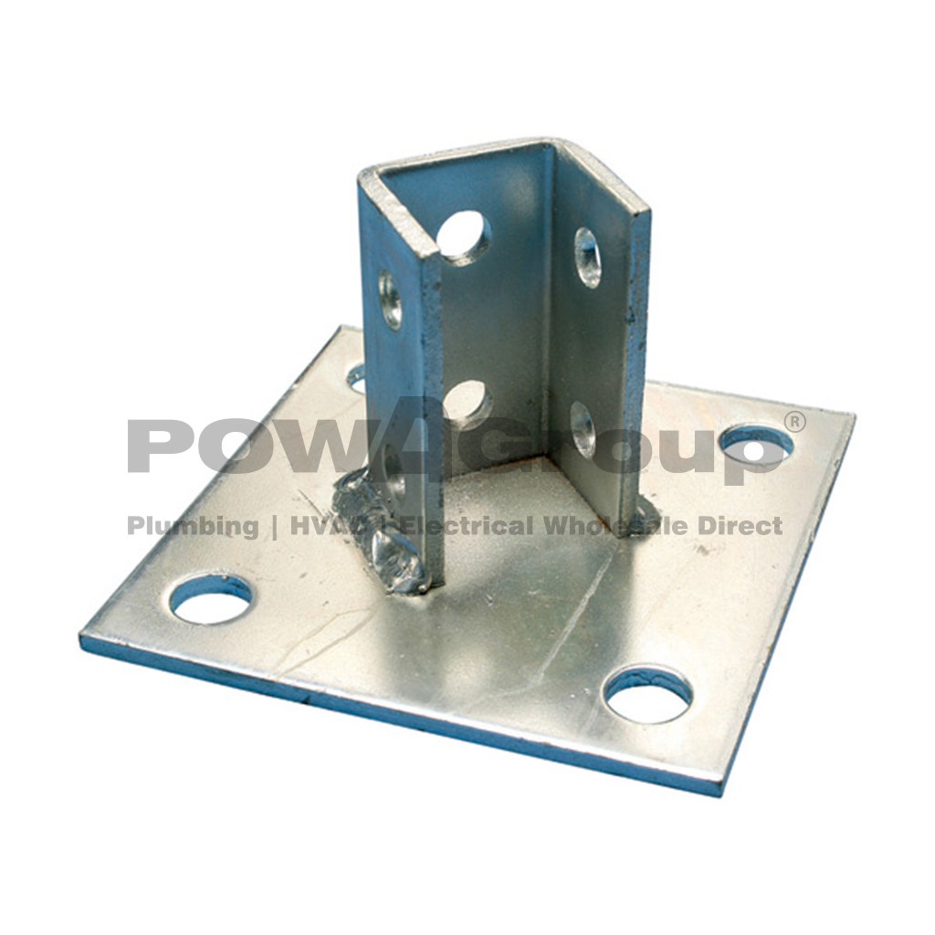 Base Plate 150mm x 150mm x 80mm S/S | PowAGroup Global Pty Ltd