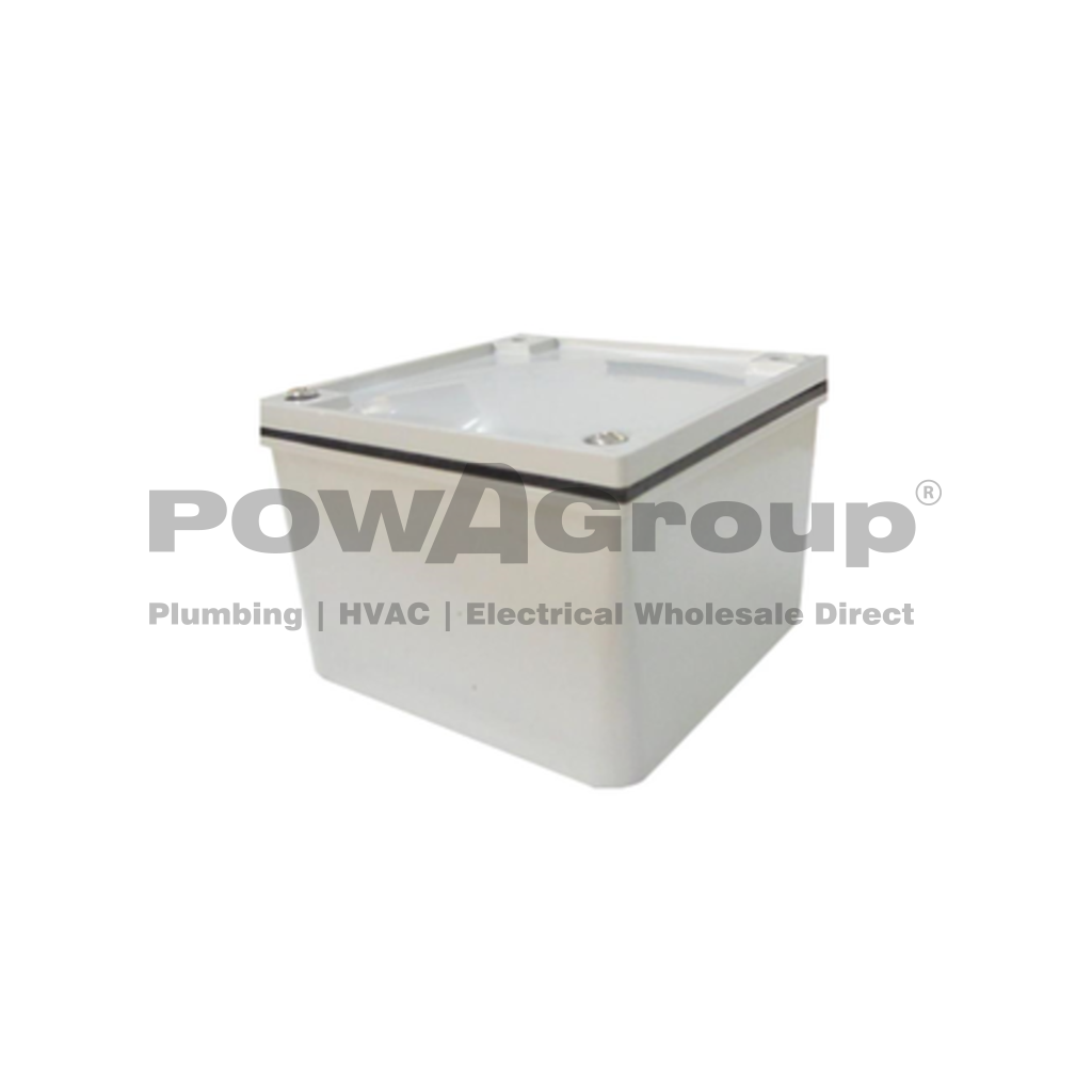 IP56 Junction Box 100 x 100 x 75mm W/Proof | PowAGroup Global Pty Ltd