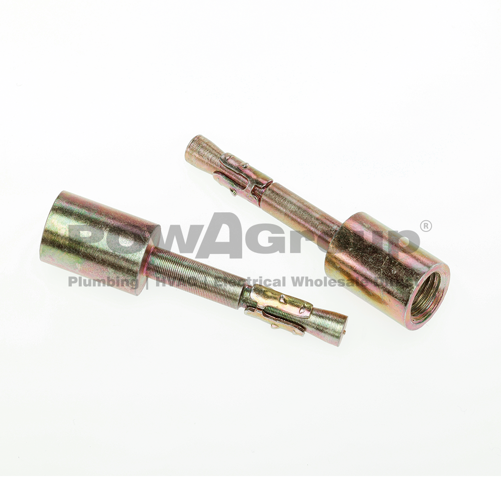 *PO* Threaded Rod Suspension Anchor 6mm x 60mm - For M10 Threaded Rod ...