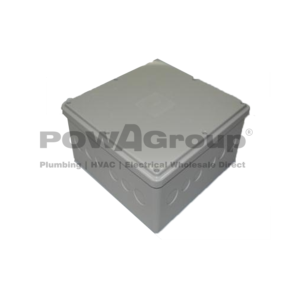 IP56 Junction Box 225 x 225 x 100mm Waterproof | PowAGroup Global Pty Ltd